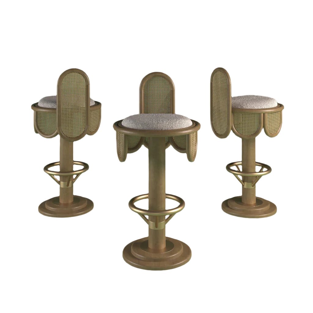 Bellis Bar Stool – Cara Woodhouse